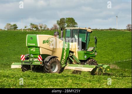 Krone Big M mower Stock Photo - Alamy