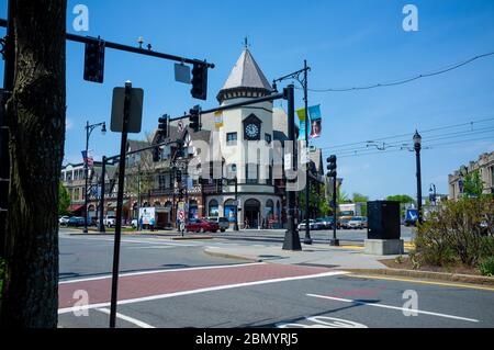 The Landmark Center in Brookline, Massachusetts Stock Photo - Alamy
