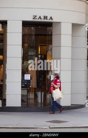 Building where the first Zara store in the world was opened in 1975 ...