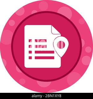 Beautiful Mark notes Vector Glyph icon Stock Vector Image & Art - Alamy