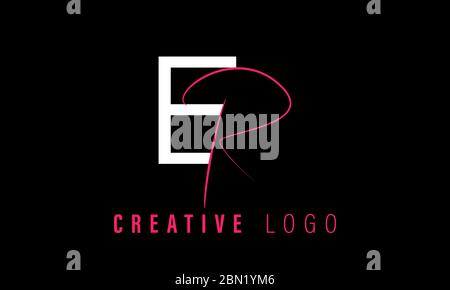 ER RE letter logo. Unique attractive creative Stock Vector Image & Art ...