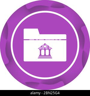 Beautiful Banking folder vector Glyph Icon Stock Vector Image & Art - Alamy