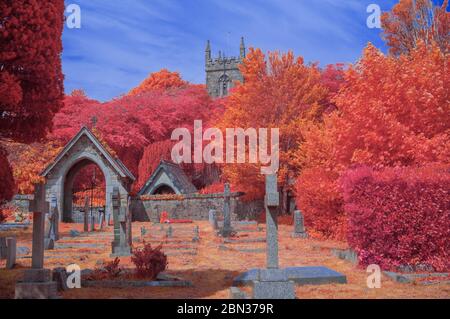 Gulval Church, Cornwall UK Stock Photo - Alamy