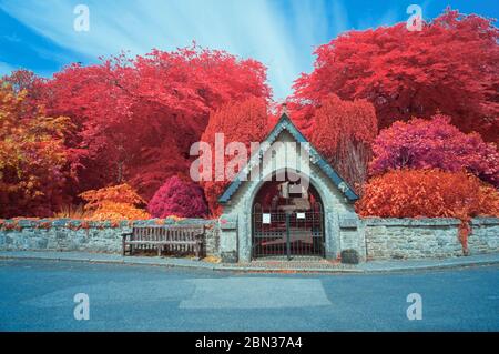 The Church Gate at Gulval, Cornwall UK Stock Photo - Alamy