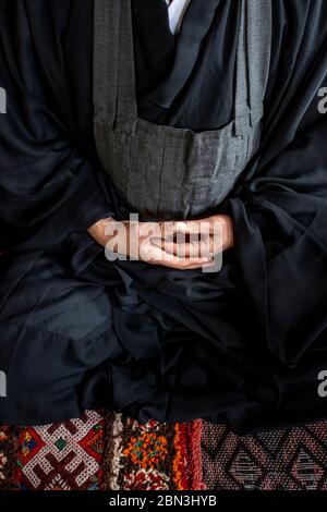 Zen sesshin (retreat) in Morocco. Zazen (meditation Stock Photo - Alamy