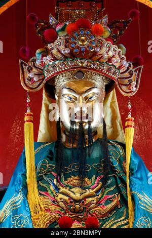 Temple of Kuan Ti / Kwan Ti / Guan Di / Guan Yu with decorations for ...