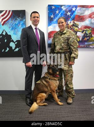 Tucson Sector BORSTAR Agent Lora Thomas and her canine partner Twan ...
