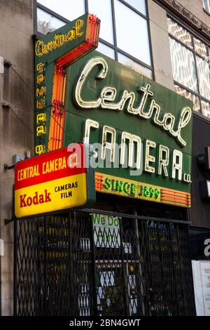 Chicago, IL, USA. . Central Camera, a 3rd generation family own camera ...