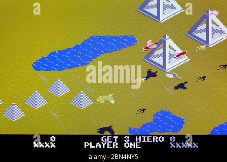 Desert Falcon - Atari 7800 Videgame Stock Photo - Alamy
