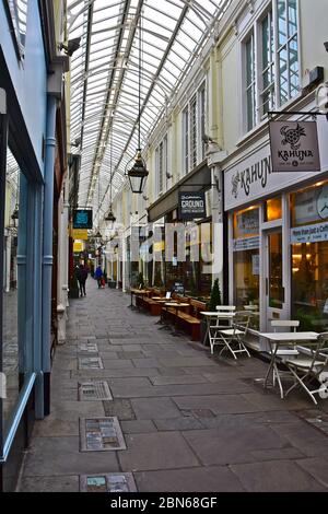 The Royal Arcade, one of several Victorian Shopping Arcades within ...