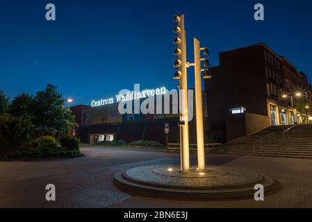 Entrance to The Chimes shopping centre in Uxbridge, London Stock Photo ...