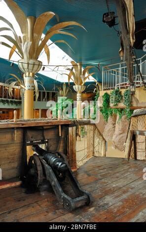 Aquapark at Holiday Club Caribia hotel in Turku. Finland Stock Photo ...