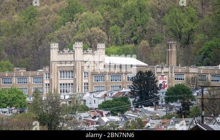 Reading, Pennsylvania, May 1, 2020- Aerial View of Berks County ...
