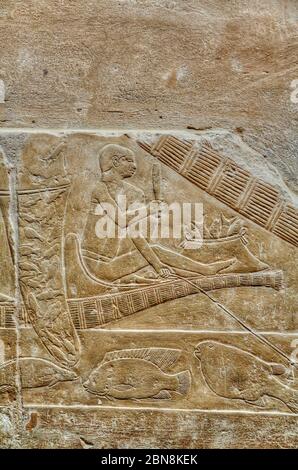 Mastaba pyramid tomb at Saqqara pyramid complex, Saqqara Nile Valley ...