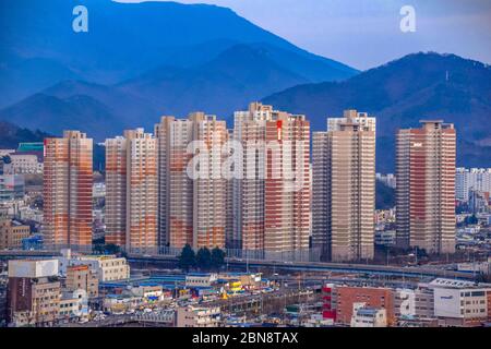 Gwangju,South Korea 1/15/2020 Gwangju City Street View Stock Photo - Alamy