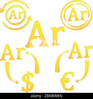 Malagasy Ariary of Madagascar currency symbol Stock Vector Image & Art ...
