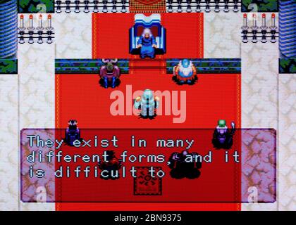 The 7th Saga - SNES Super Nintendo - Editorial use only Stock Photo - Alamy