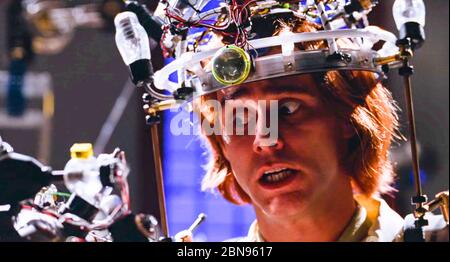 Jim Carrey is the Riddler in the movie Batman Forever, 1995 Stock Photo ...