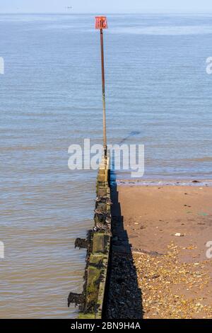 Pier at Whitstable Beach Stock Photo - Alamy