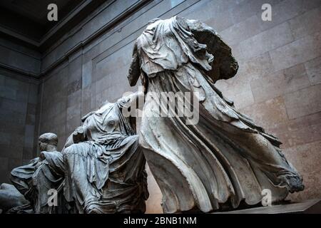 The Parthenon sculptures, British Museum Stock Photo - Alamy