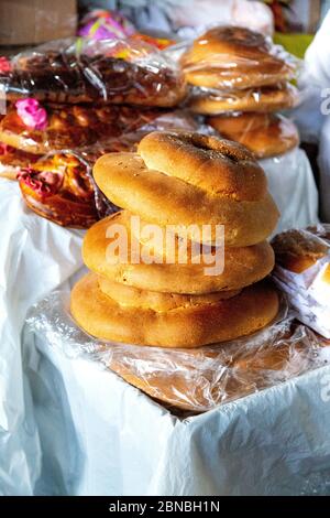 Bread, San Pedro Market, Cusco, Urubamba Province, Peru Stock Photo - Alamy