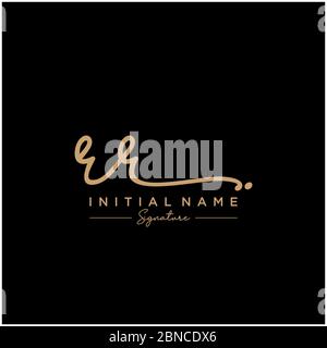 RR Signature Logo Template Vector Stock Vector Image & Art - Alamy