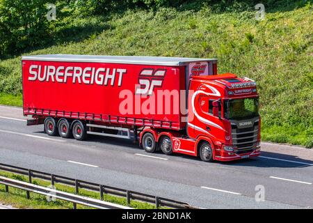 Surefreight HGV Heavy goods lorries, Scania trucks & trucking ...