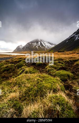 --File--In this unlocated photo, a mountain is captured in Iceland ...