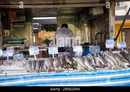 Fish market in Ipanema, Rio de Janeiro, Brazil Stock Photo - Alamy