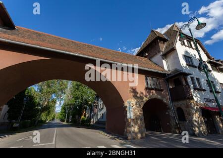 Budapest, Hungary - 05 02 2020: Buildings of the Wekerletelep (Wekerle ...