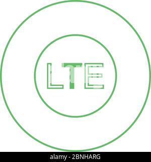 Beautiful LTE Network Line Vector Icon Stock Vector Image & Art - Alamy