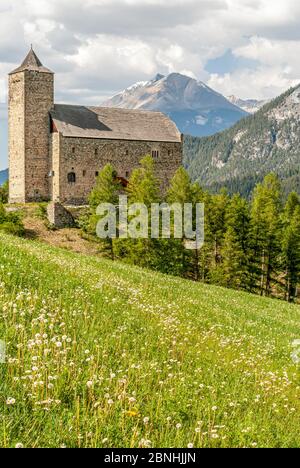 Castle Theater Riom in Origen near Savognin, Switzerland Stock Photo ...