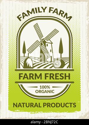rural label, theme Stock Vector Image & Art - Alamy