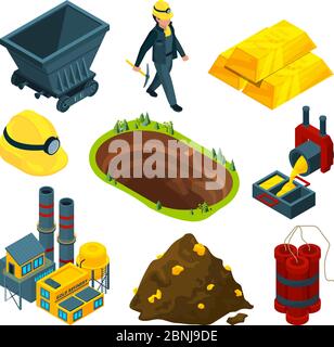 Shovel icon cartoon vector. Gold mine. Stone ore Stock Vector Image & Art - Alamy