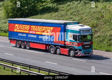 Olivers Haulage delivery trucks, lorry, transportation, truck, cargo ...