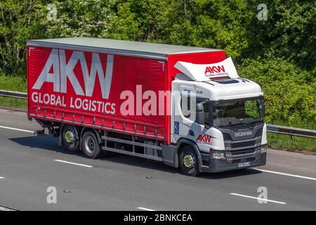 AKW Global Logistics; Haulage delivery trucks, lorry, transportation ...