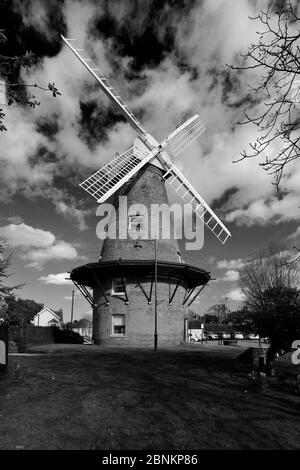 The Tower Mill, Rayleigh town, Essex County, England, UK Stock Photo ...