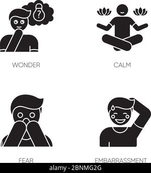 Phobia symbols icons set, flat style Stock Vector Image & Art - Alamy
