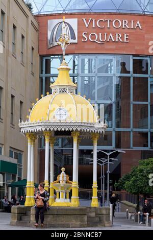 Jaffe Memorial Fountain in Victoria Square, Belfast, Northern Ireland ...