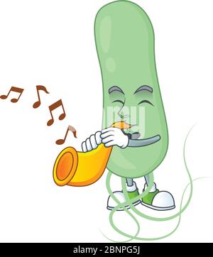 Bug Playing A Trumpet Stock Vector Image & Art - Alamy
