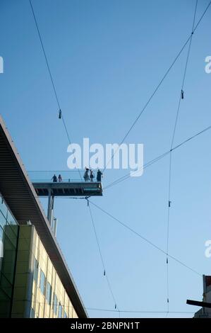 Dänemark, Aarhus, rooftop bar on the department store Stock Photo - Alamy