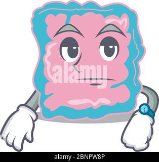 Waiting intestine mascot cartoon style Stock Vector Image & Art - Alamy