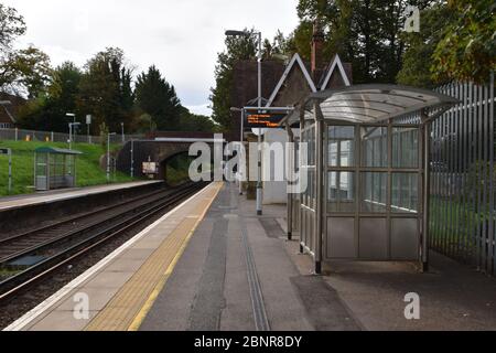 Railway Station, Kenley, Surrey Stock Photo - Alamy