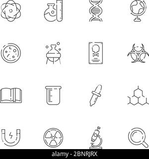 chemical and biological flask Stock Vector Image & Art - Alamy