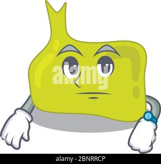 Waiting pancreas mascot cartoon style Stock Vector Image & Art - Alamy