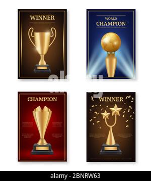 realistic awards and medals Stock Vector Image & Art - Alamy