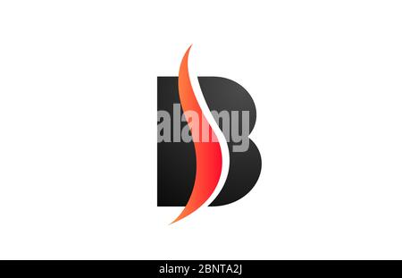 W letter Logo with gradient orange swoosh. Letter W with abstract ...