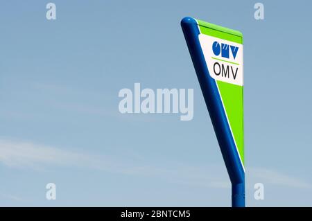 Omv gas station Stock Photo - Alamy