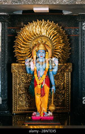 Mapusa, Goa, India - February 19, 2020: Shree Dev Bodgeshwer Statue In ...