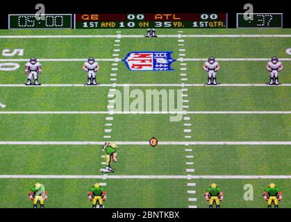 NFL Capcom's MVP Football - SNES Super Nintendo - Editorial use only ...